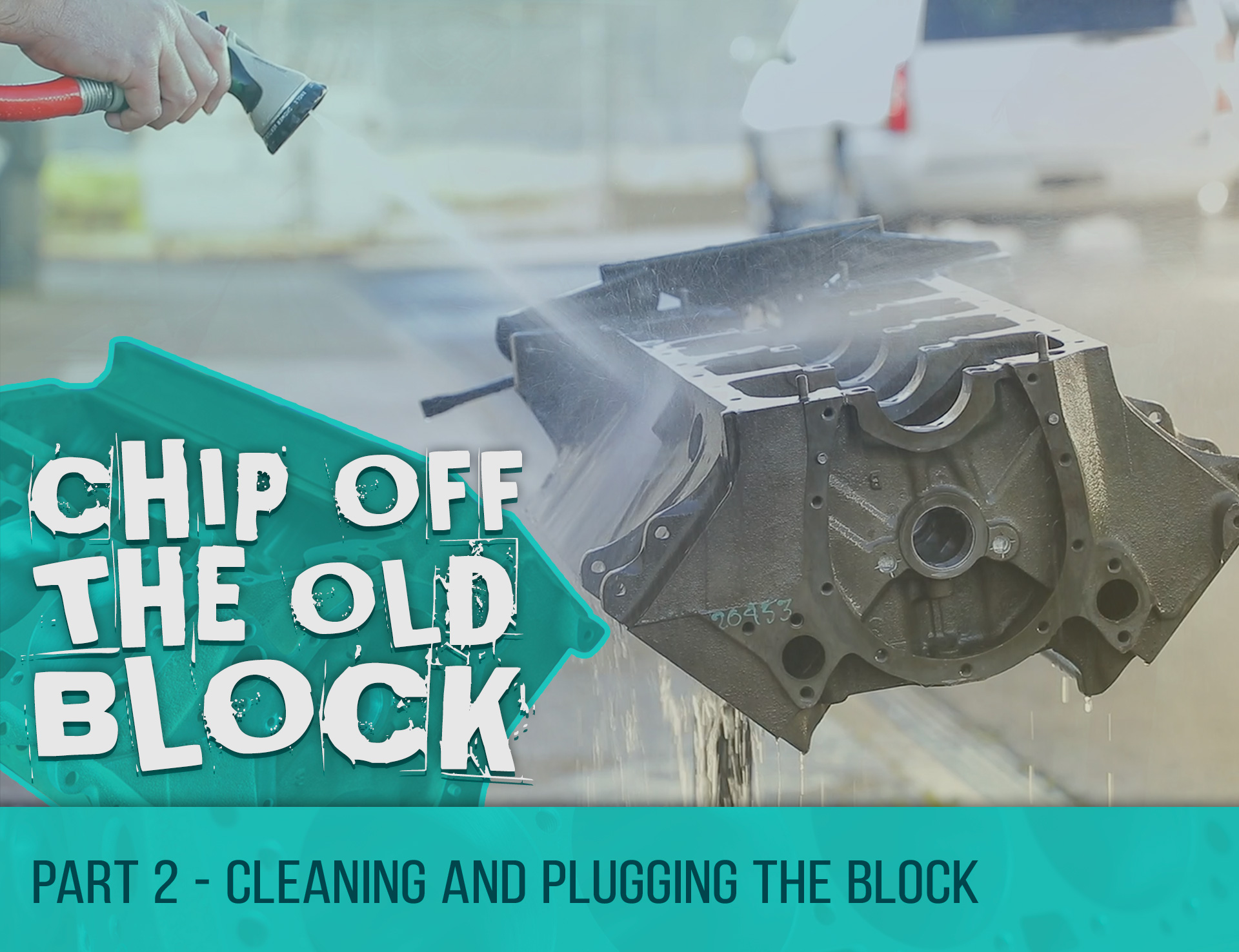 Chip Off The Old Block - Cleaning and Plugging the Cadillac 390 Block ...