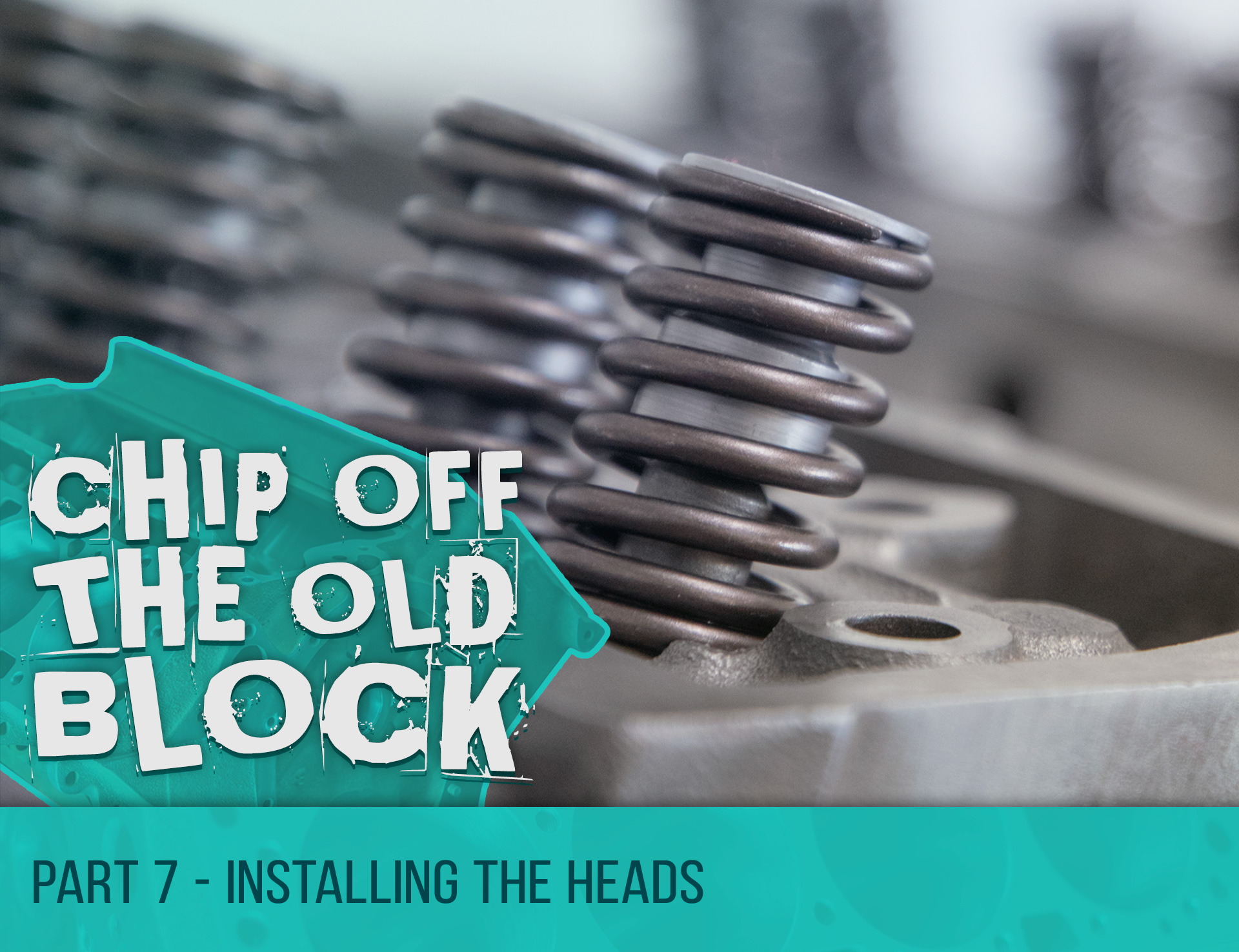 Chip Off The Old Block - Installing The Heads - Caddy Daddy Presents