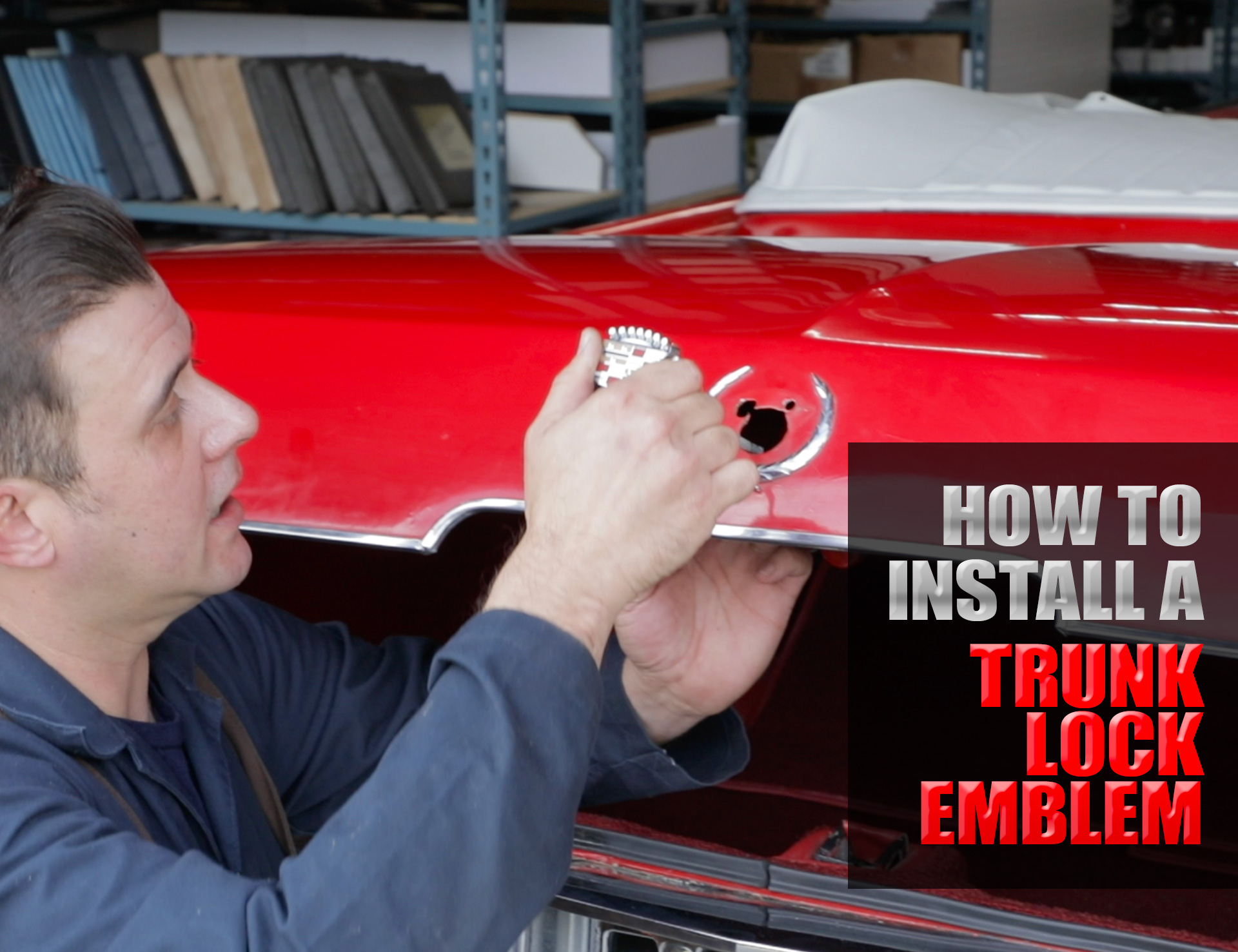 Trunk Lock Emblem - Caddy Daddy Presents