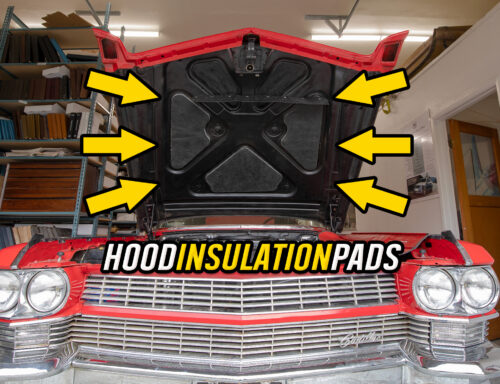 How to Install Cadillac Under the Hood Insulation Pads - Caddy Daddy ...