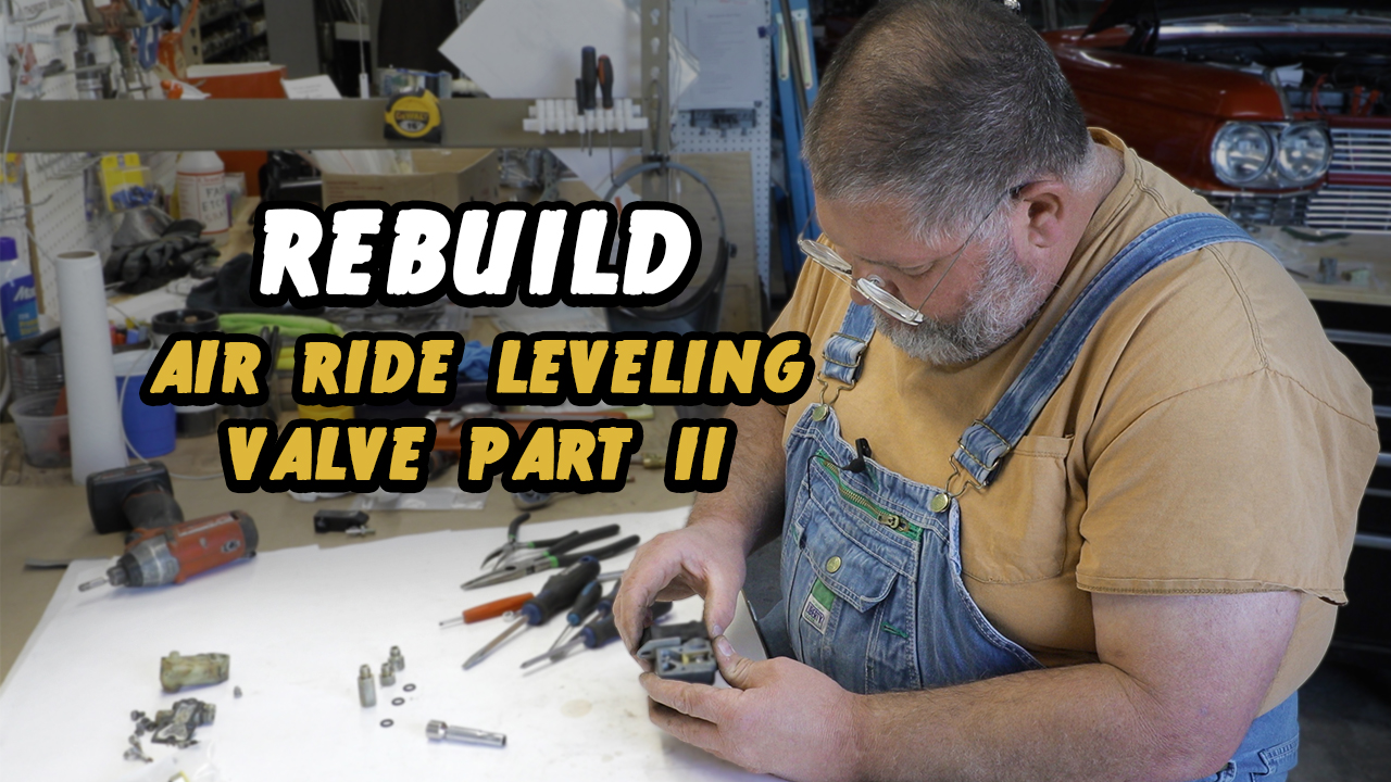 How To Rebuild Air Ride Leveling Valve Part II - Caddy Daddy Presents