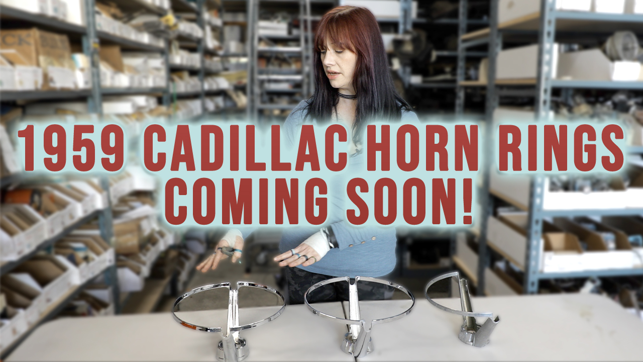 1959 Cadillac Horn Rings Coming Soon - Caddy Daddy Presents